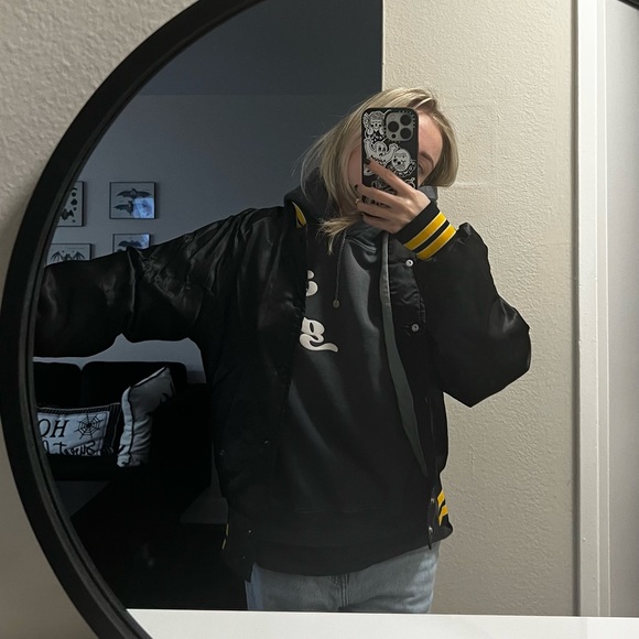 American Vintage | Jackets & Coats | Vintage Amvets Bomber Jacket ...